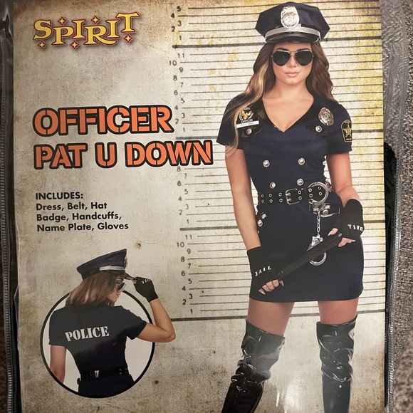 Spirit | Other | Spirit Halloween Officer Pat U Down Costume | Poshmark